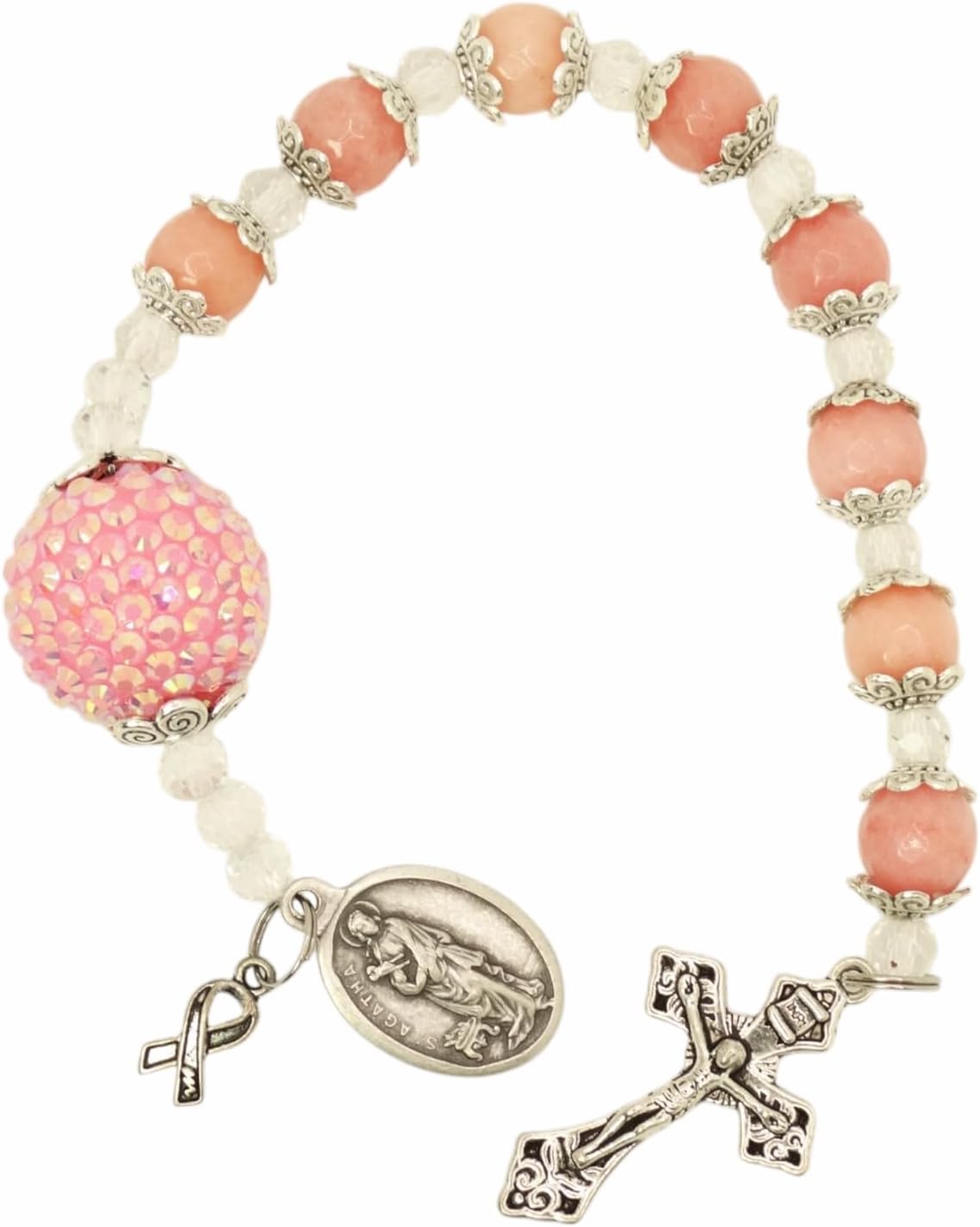 Saint Agatha Patroness of Those Afflicted with Breast Cancer Chaplet C ...