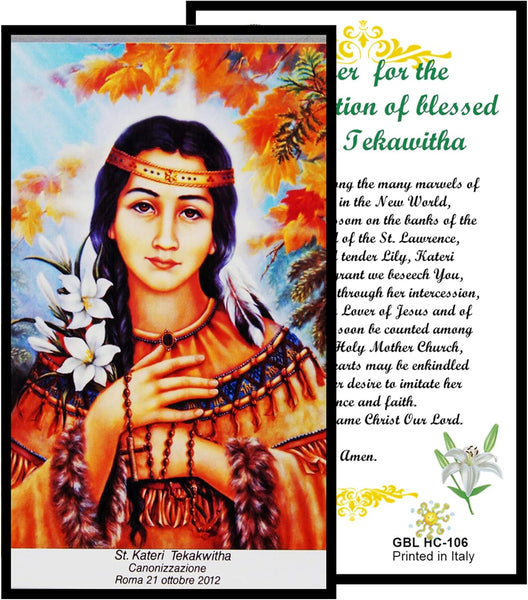 St Kateri Tekakwitha Blessed by His Holiness Pope Francis St Kateri Te ...