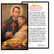 St Camillus of Lellis Blessed By His Holiness Laminated Holy Card ...